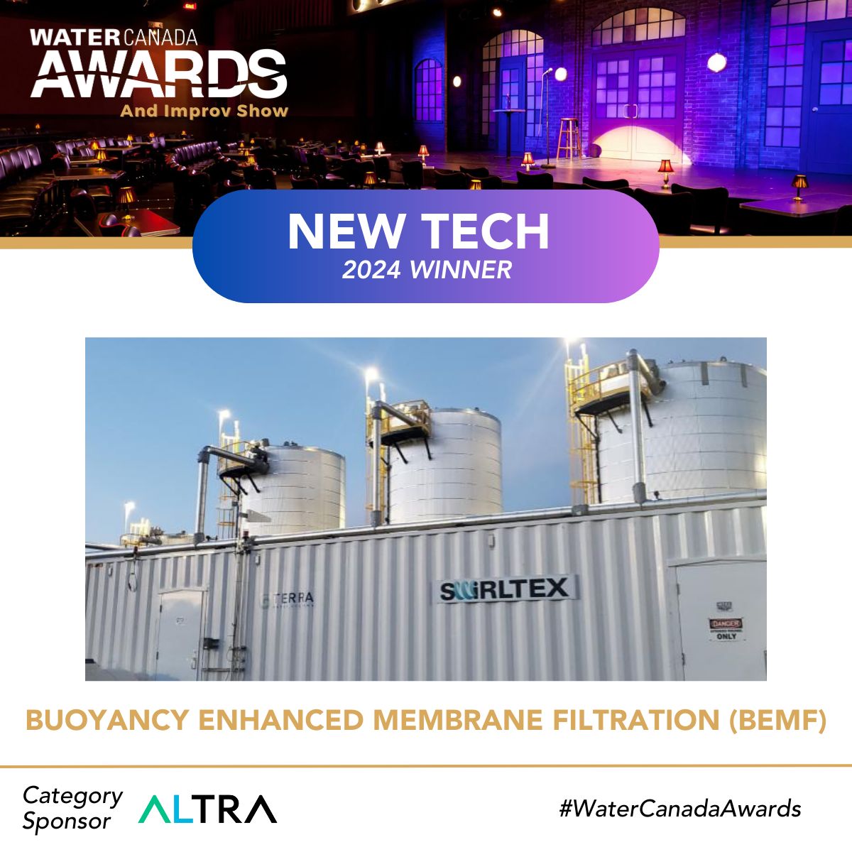 Swirltex's BEMF Wastewater Treatment Technology Recognized As The Top ...